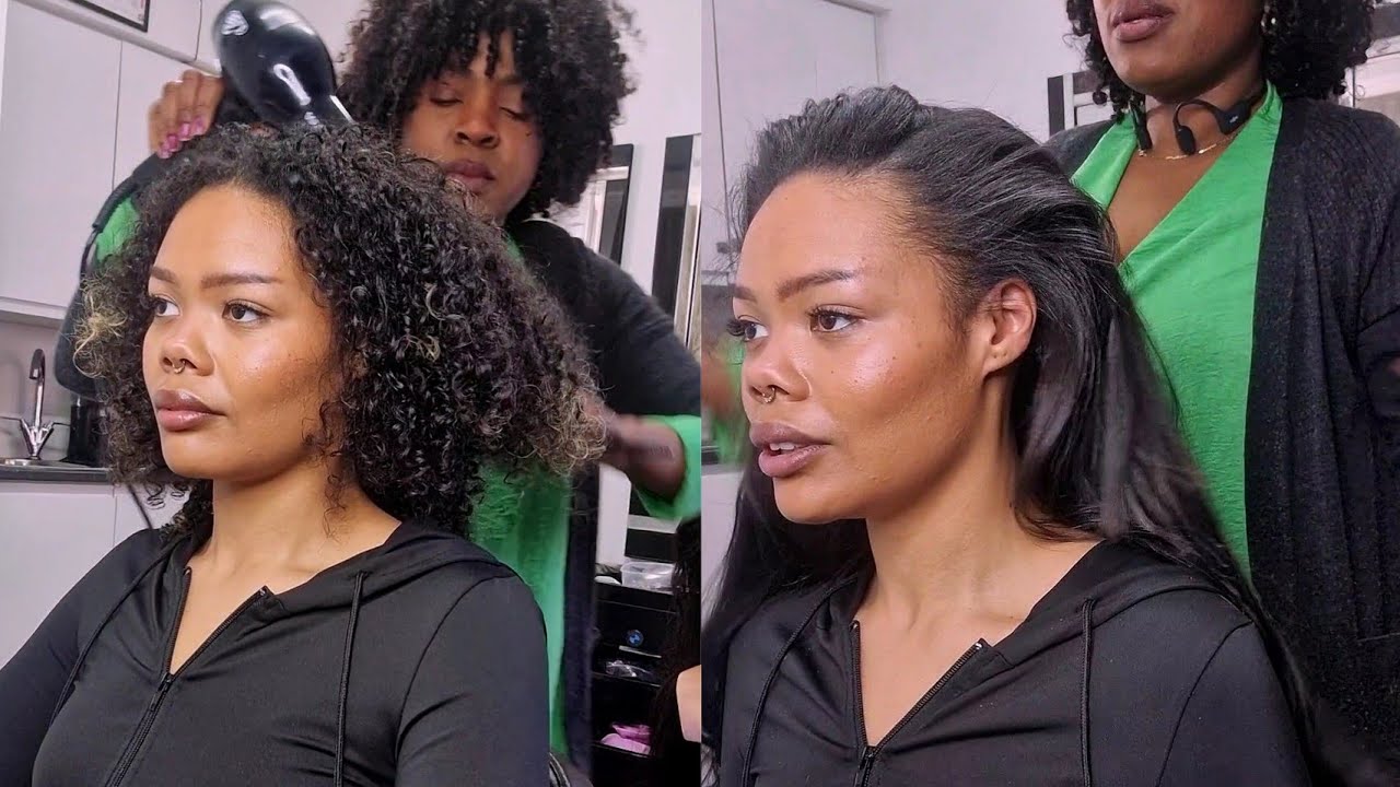natural looking weave that can be put to ponytail - YouTube