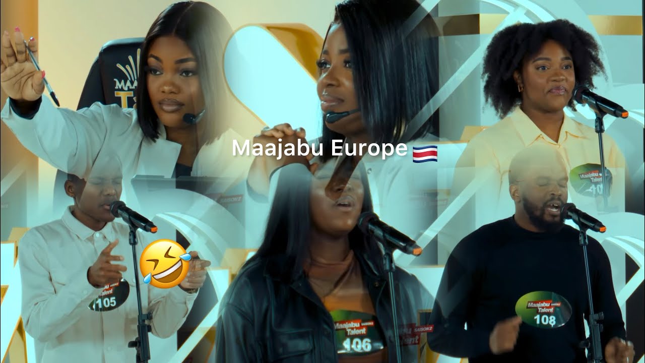 MAAJABU TALENT EUROPE LES AUDITIONS EP 1 SAISONS - YouTube