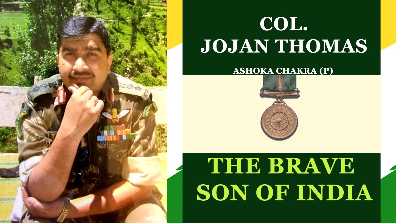 India's Highly Decorated Army Officer | Col. Jojan Thomas - YouTube