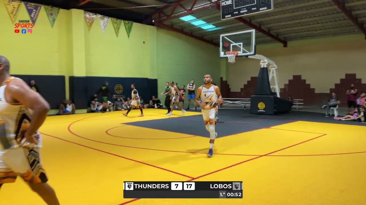 TORNEO LIGA GOLD GYM ~ THUNDERS VS LOBOS - YouTube