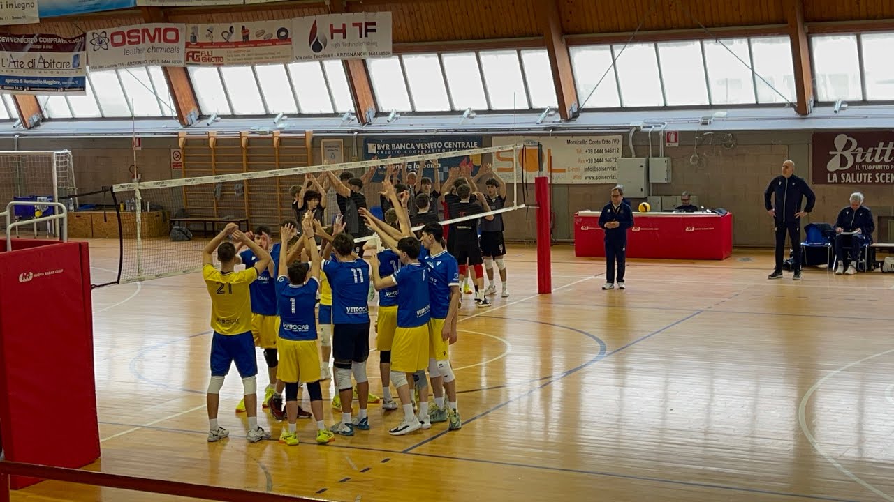 Osmo Montecchio vs Verona Volley 3-0 9 mar 2025 U19 Qual. Reg. - YouTube