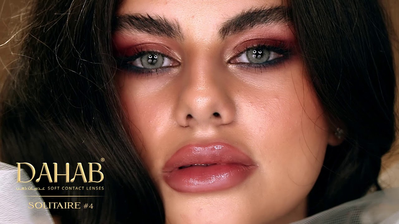 Color Lenses Dahab Gold Solitaire - Mycolorlenses.com - YouTube
