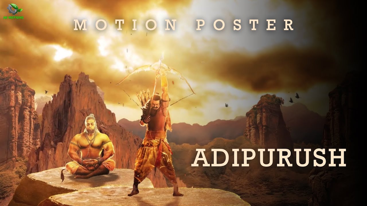 VFX Artist Recreates Adipurush Motion Poster | Adipurush Best Scene ...