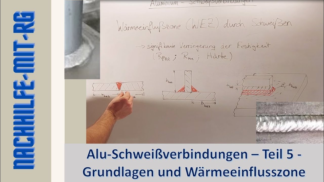 Aluminium Schweißverbindungen | 5 | Tipps | Wärmeeinflusszone | Alu ...