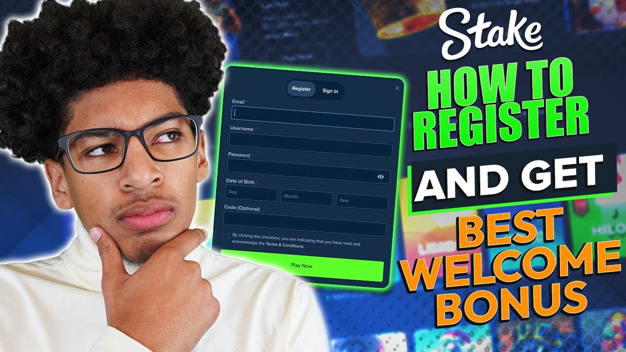 How To Register on Stake & Get Their Best Welcome Bonus - YouTube