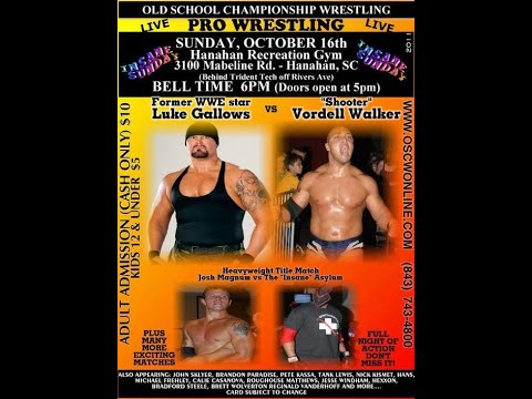 OSCW Universal Heavyweight Championship Match: Sgt. Solitude vs. The ...