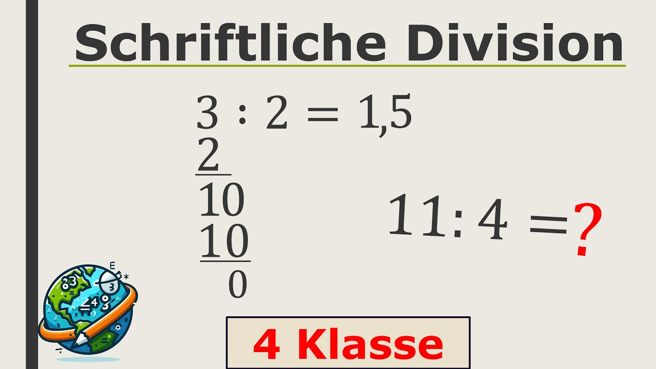 Schriftliche Division in 5 min verstehen ! | Wissenswelt Mathe - YouTube