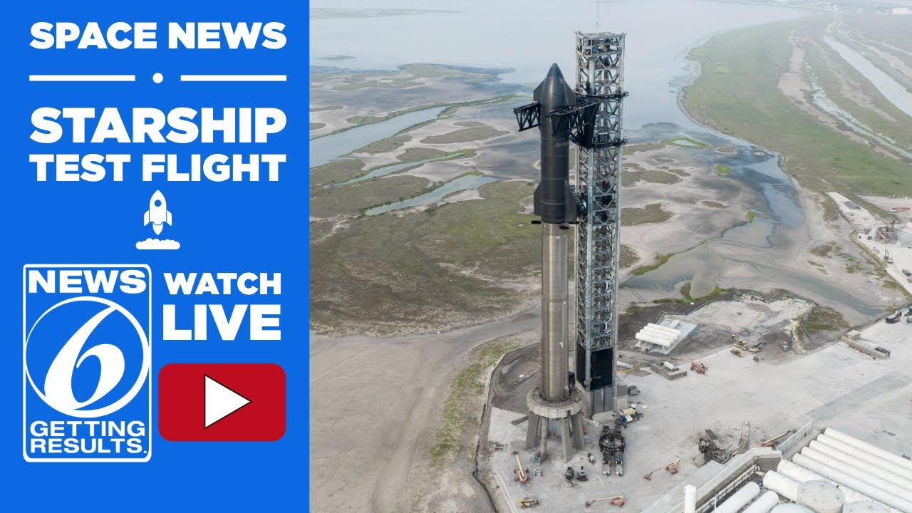 SpaceX launches 7th test flight for Starship - YouTube