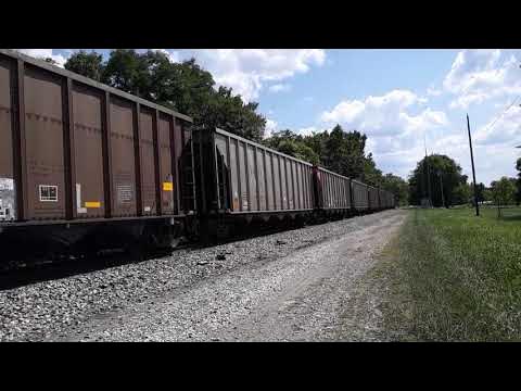 SD40-2 engine 3386 leads th IPL Indianapolis power in light coal train headed northbound - YouTube