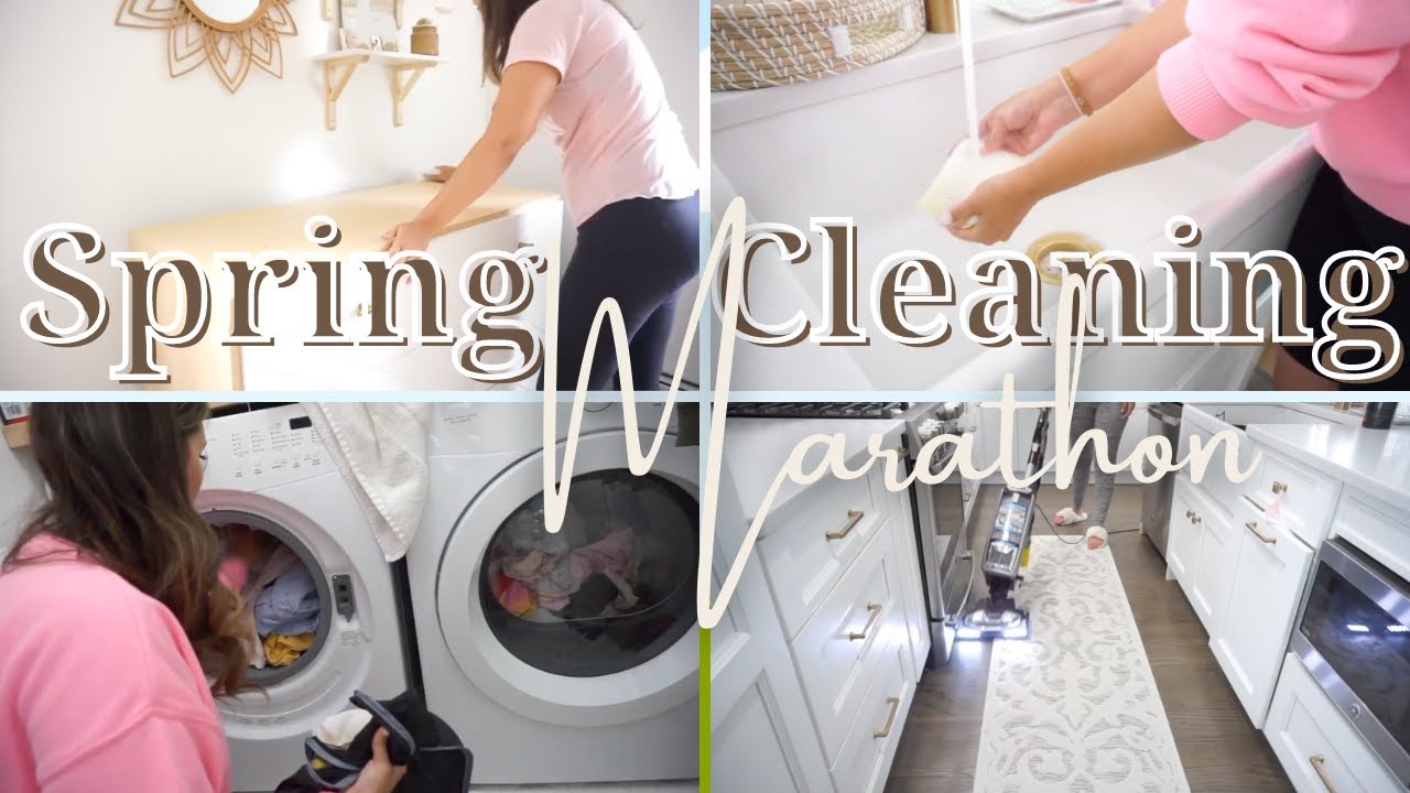 EXTREME SPRING CLEANING MOTIVATION | 2HR CLEANING MARATHON - YouTube