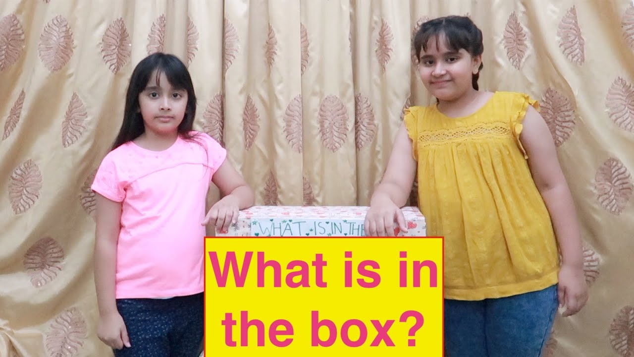 What is in the box challenge - YouTube