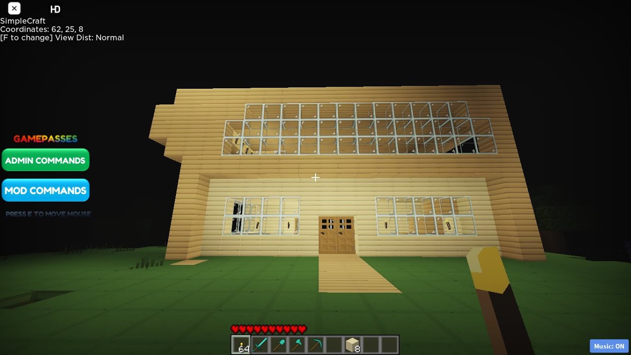 roblox: simplecraft - YouTube