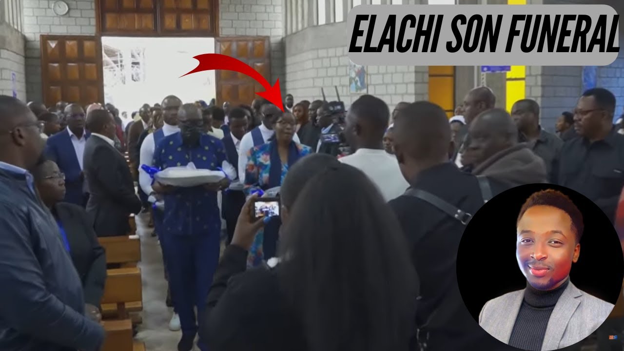 SEE WHAT MP BEATRICE ELACHI AND HER HUSBAND DID DURING THEIR SON FUNERAL SERVICE - YouTube