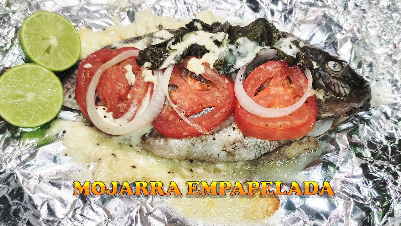 Mojarra empapelada perfecta para esta cuaresma - YouTube