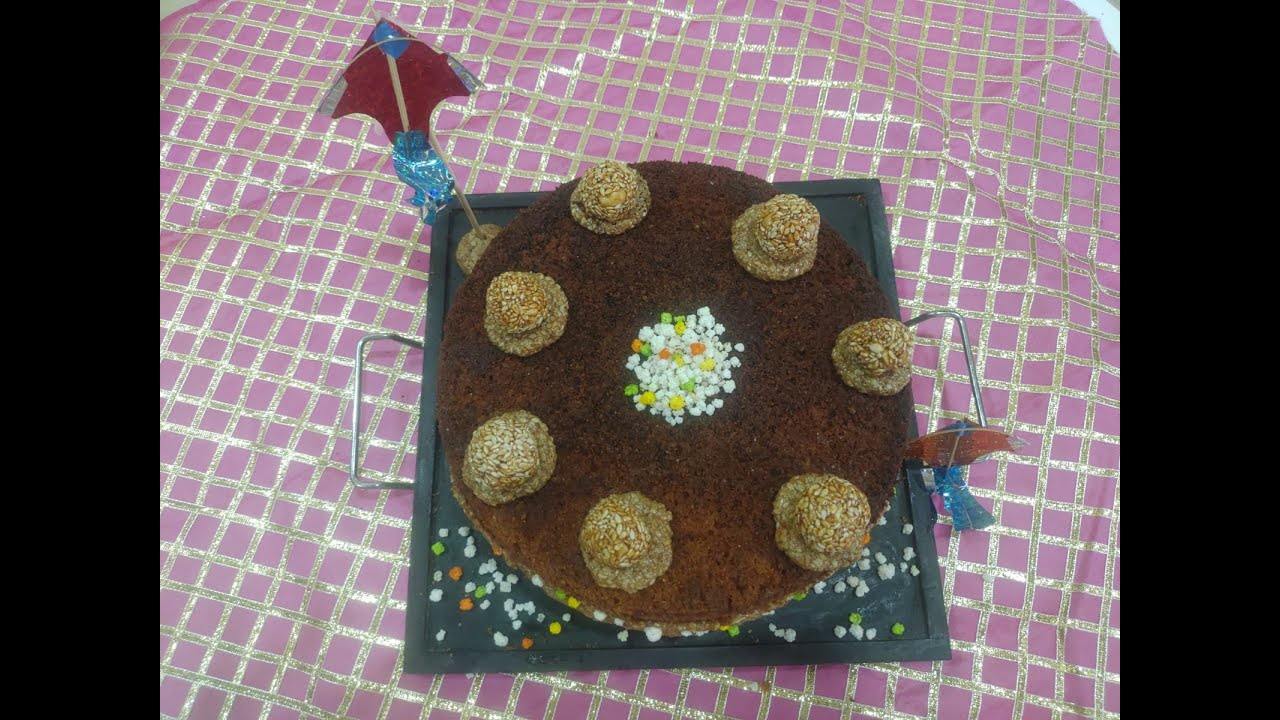 Tilli Cake | Makar Sankranti Special | Sesame Rawa Cake - YouTube