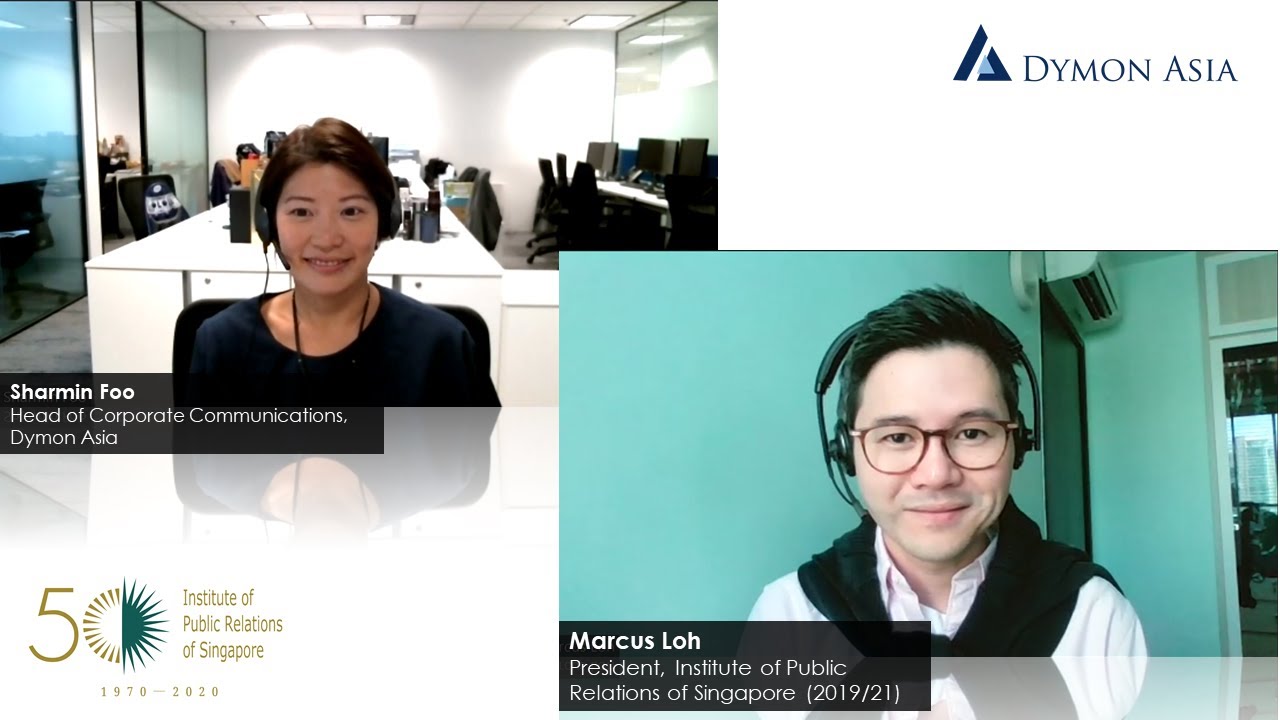 6 November 2020 – IPRS PR Leadership Townhall - Sharmin Foo of Dymon ...