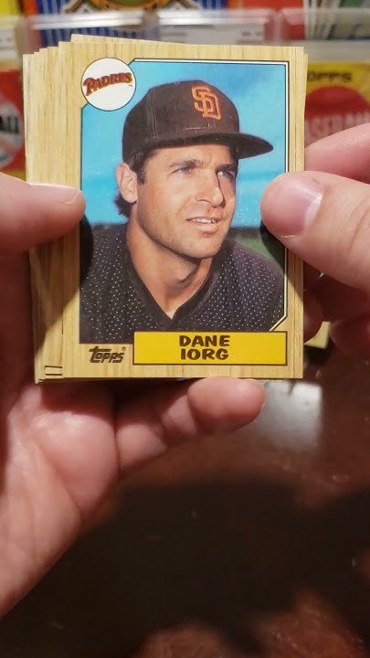 1987 Topps Baseball Cards Wax Pack Opening - Youtube
