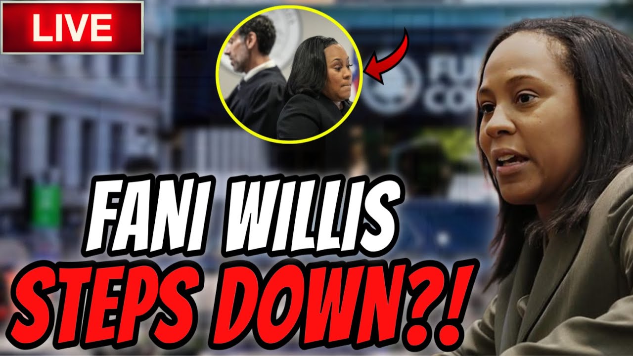 IT'S ALL OVER?! DA Fani Willis Demanded To Step Down - YouTube