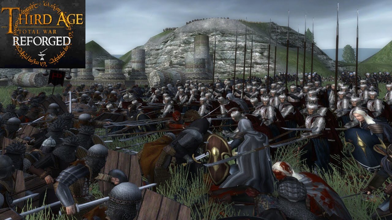 MEN, ELVES AND DWARVES DEFEND TOL FALAS (Siege Battle) - Third Age ...