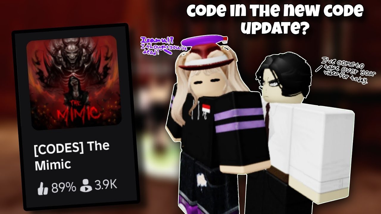 The Mimic New Update! | How to enter the code in the new code update ...