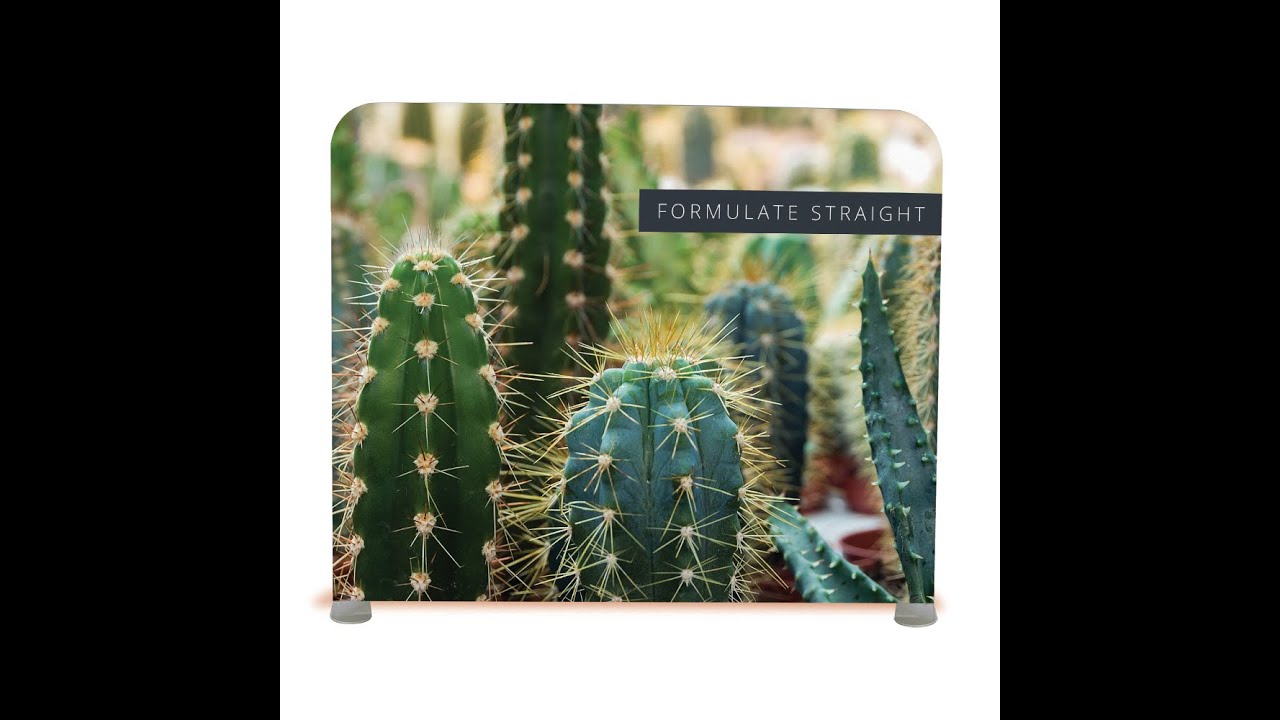 Stand modulaire photocall formulate - YouTube