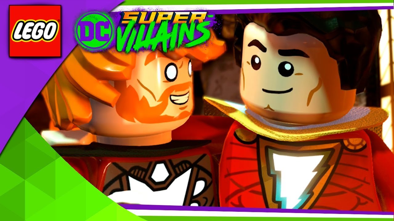 LEGO DC Super Villains #12 - MAZAHS E SHAZAM JUNTOS?! (Dublado) - YouTube