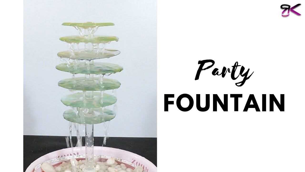 How to make Party Fountain at Home | DIY - YouTube