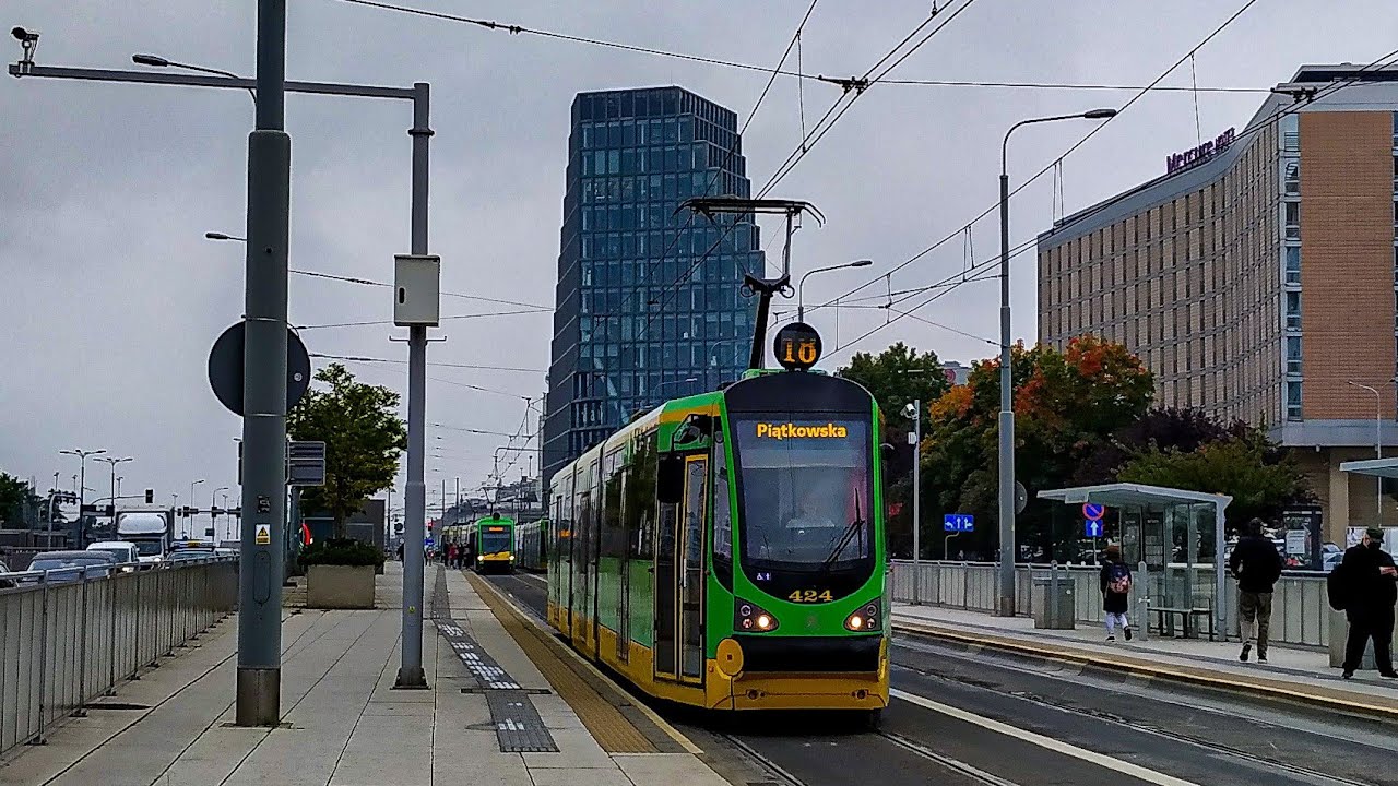 MPK Poznań -- Moderus Beta MF02AC (424). Linia 11 - YouTube