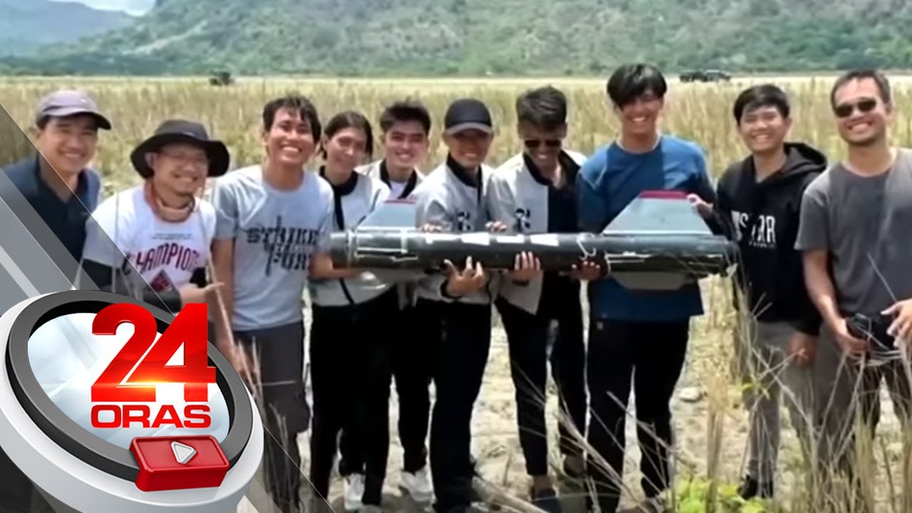 Tala high power hybrid rocket, tagumpay na napalipad | 24 Oras - YouTube