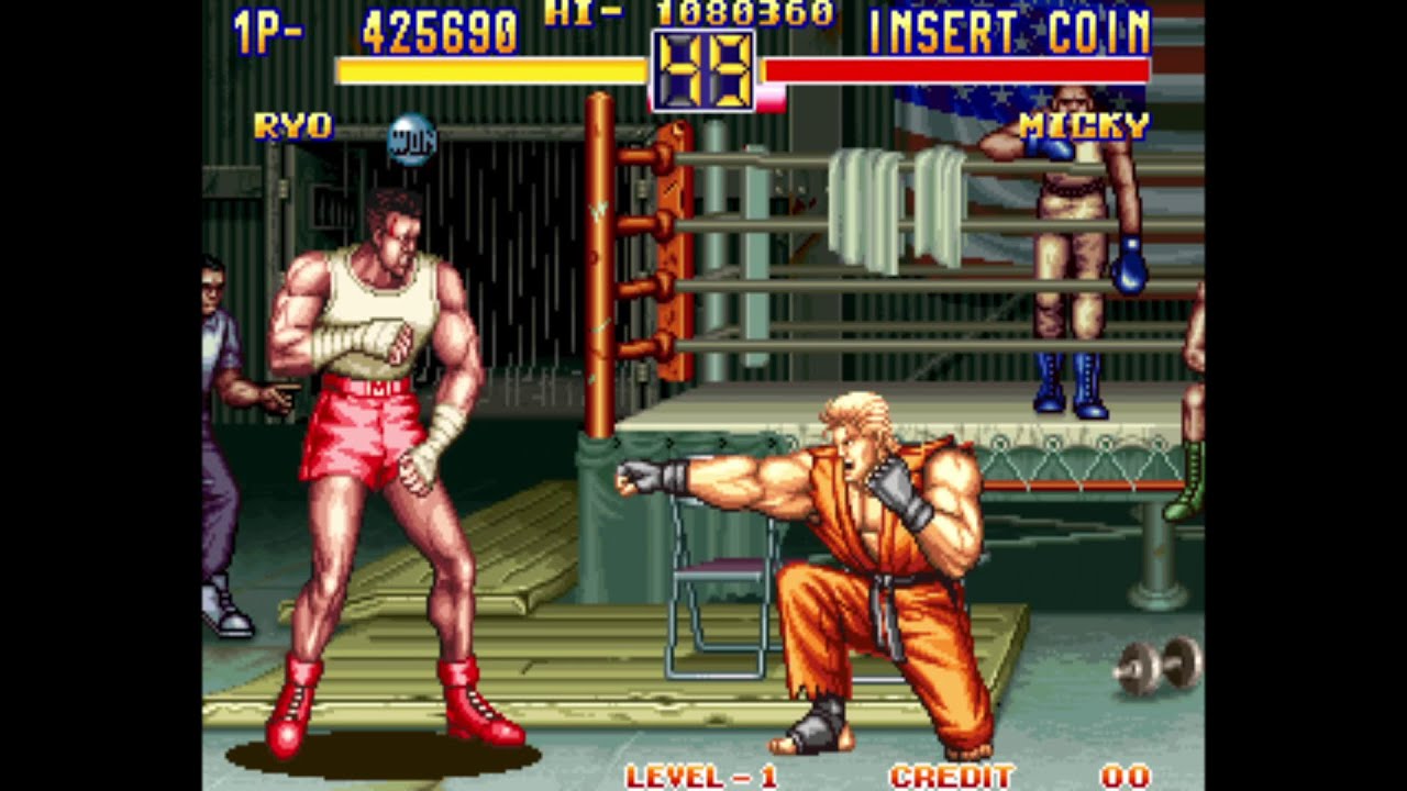 🕹️ Ryo Sakazaki - Art of Fighting 2 | Complete Arcade Game | 2023-10-08 ...