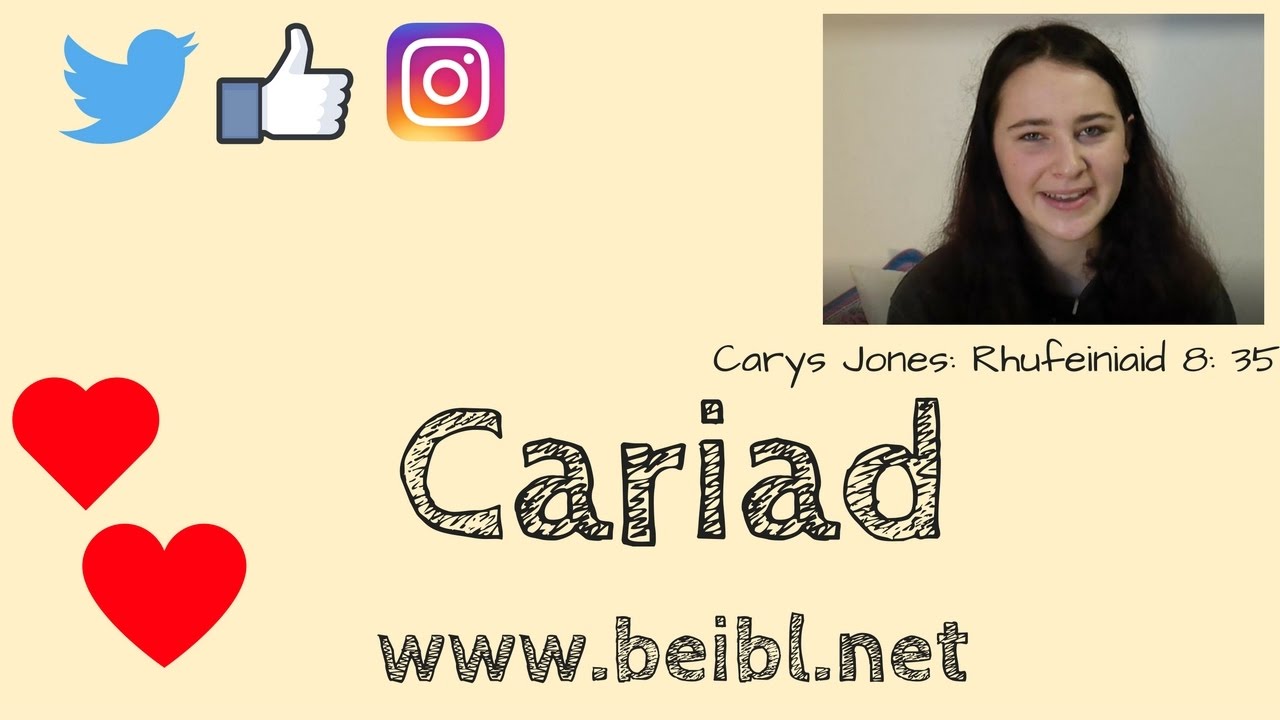 Carys Jones: Rhufeiniaid 8:35 (Mis cariad beibl.net) - YouTube