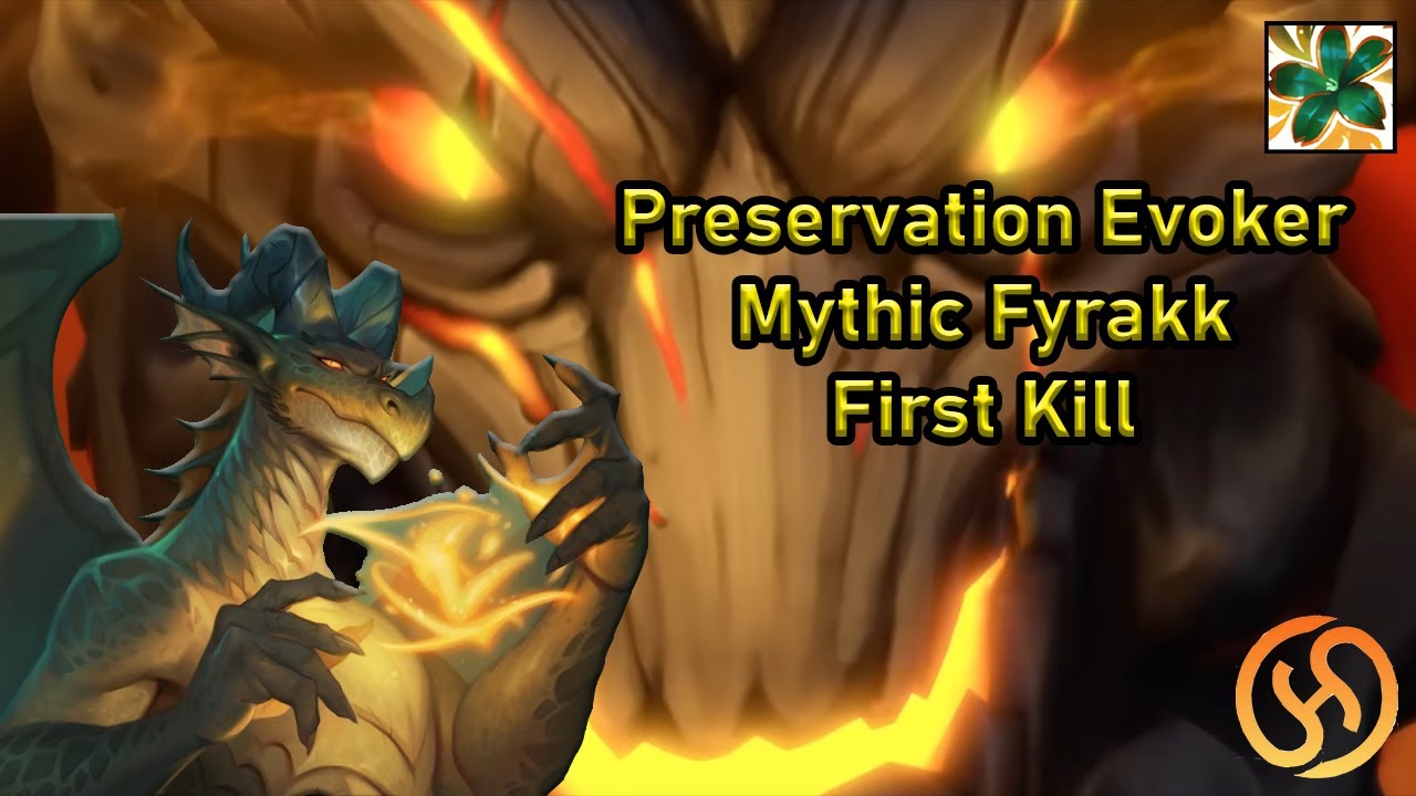 Mythic Fyrakk - First Kill - Preservation Evoker POV - YouTube