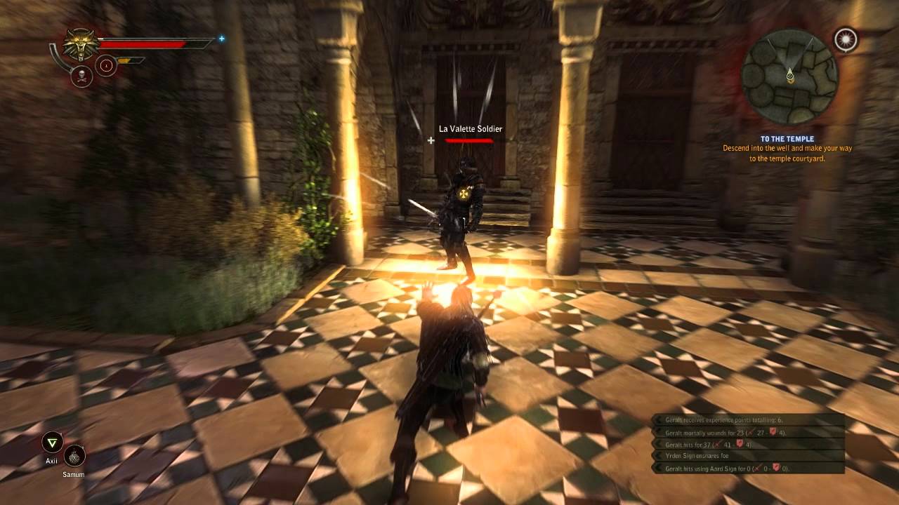 Witcher 2 Axii and Yrden - YouTube