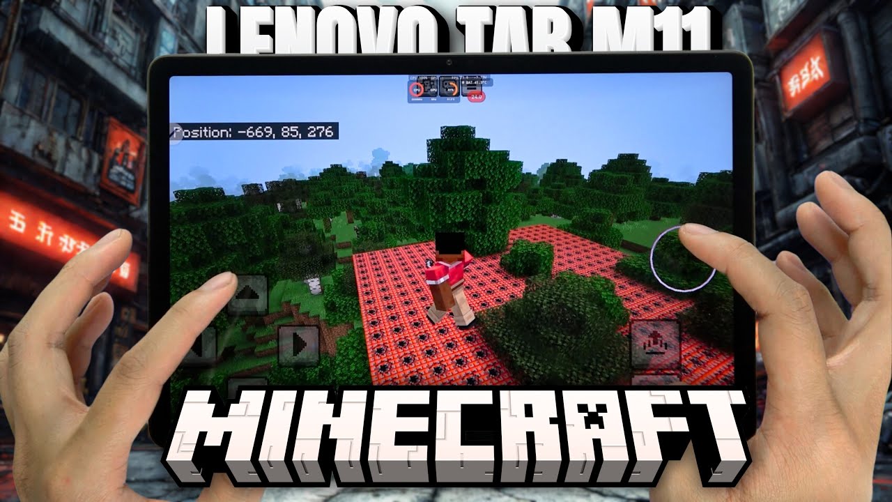 Lenovo Tab M11 test game MineCraft | Helio G88 - YouTube