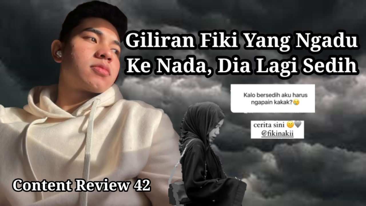 Giliran Fiki yg ngadu ke Nada, dia lagi sedih. - YouTube