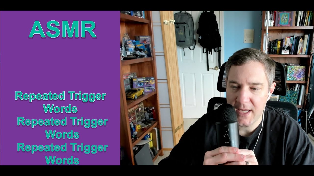 ASMR (354): ASMR - Repeating Trigger Words with Layered Sounds - YouTube