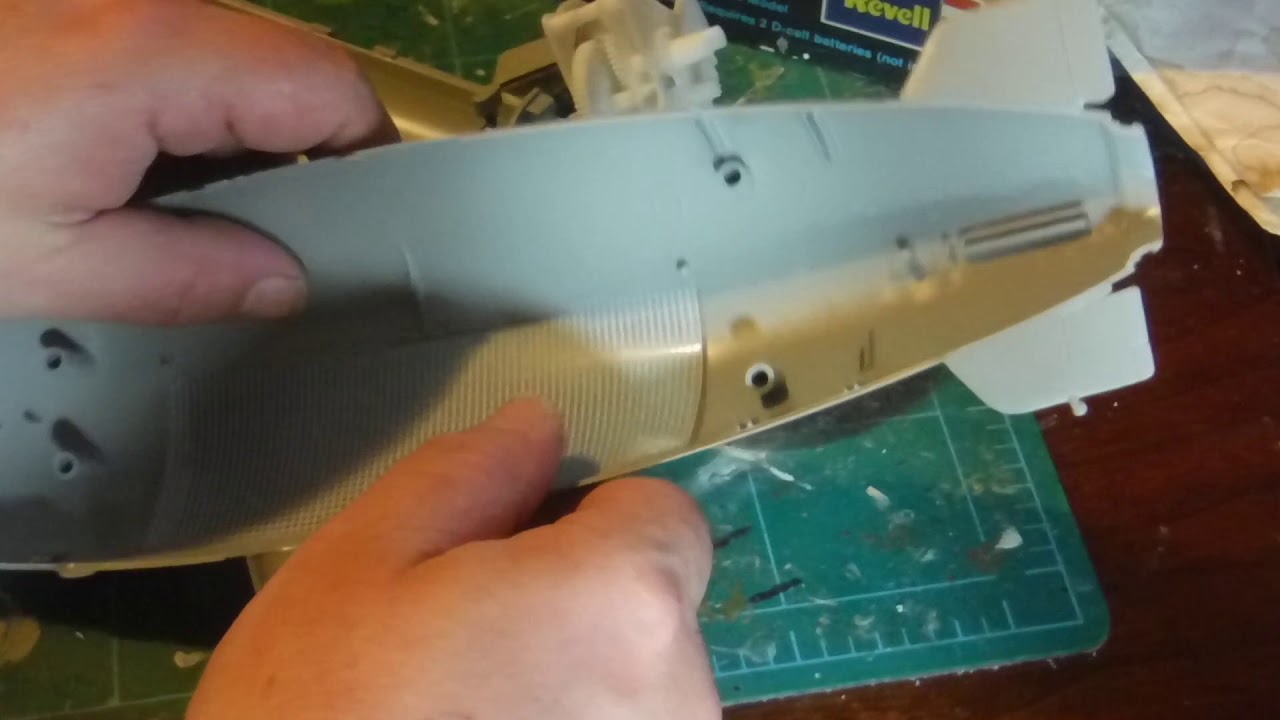 REVELL: GoodYear Blimp kit PART 5 of 8. - YouTube