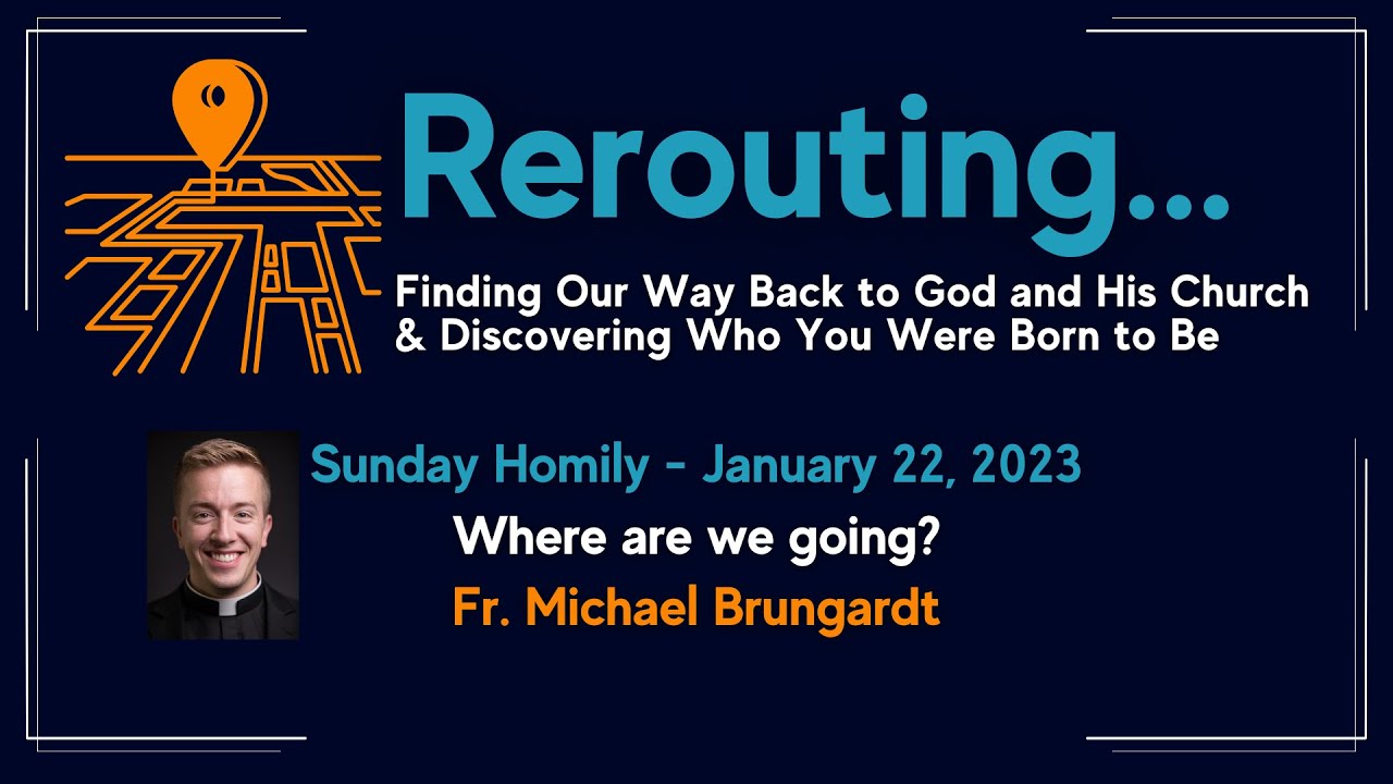 "Rerouting…" Week 1: Where are we going? - YouTube