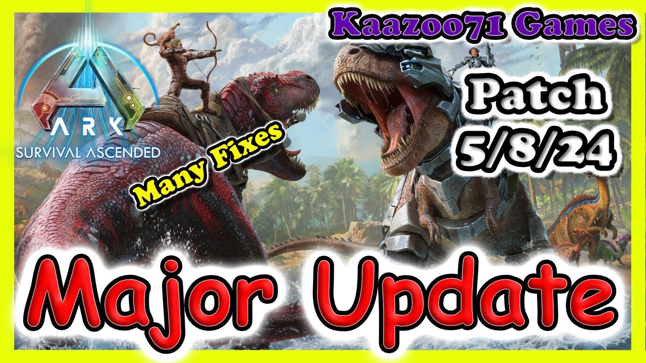 Ark Survival Ascended MAJOR Update May 8 - 💥 - YouTube