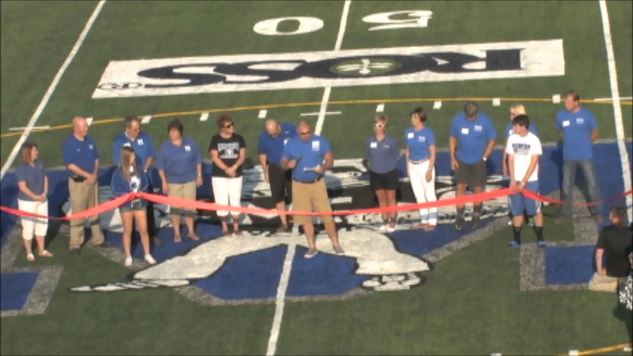 Ross Field Dedication Ceremony - YouTube