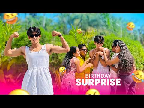 BIRTHDAY SURPRISE to Jithu Achachan 😂