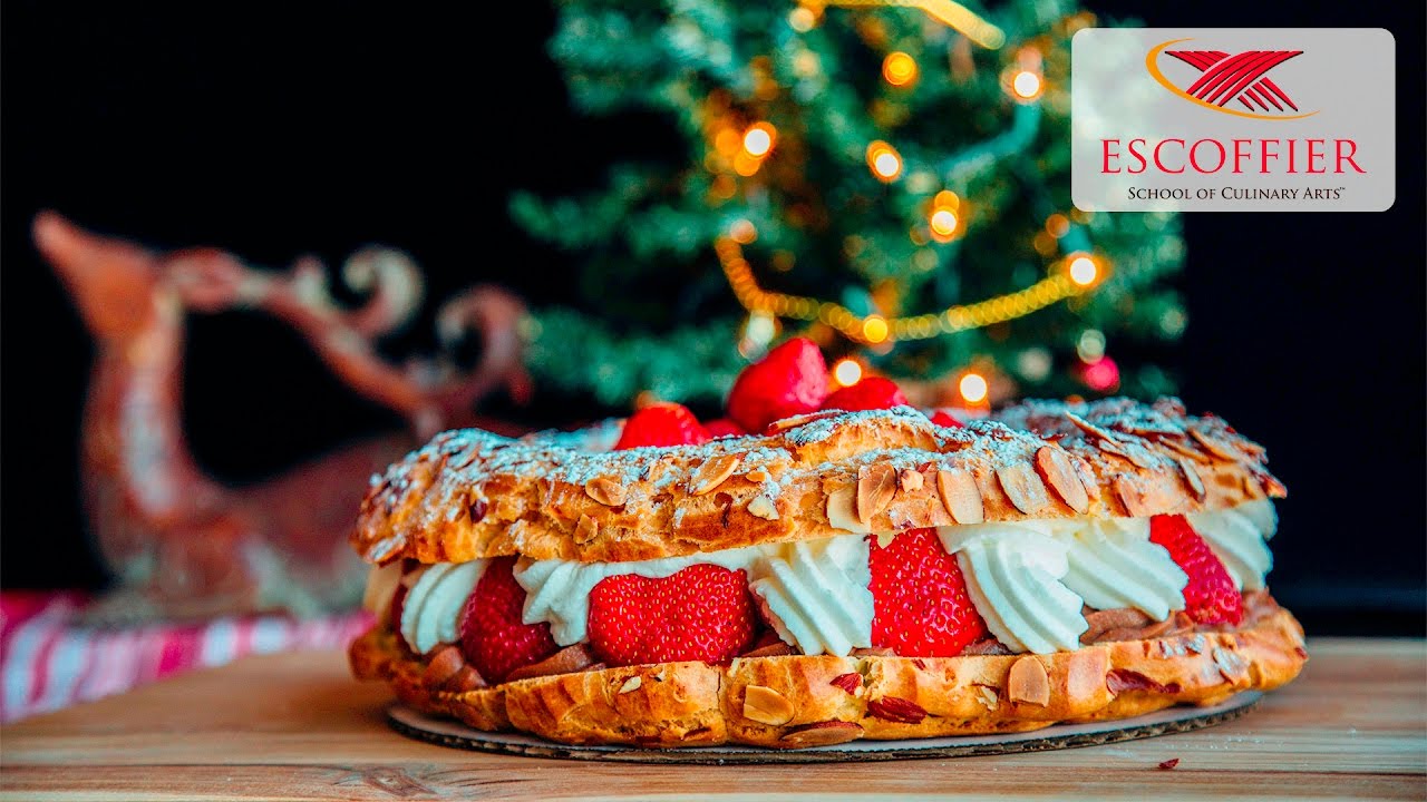 How To Make A Paris-Brest Pastry - YouTube