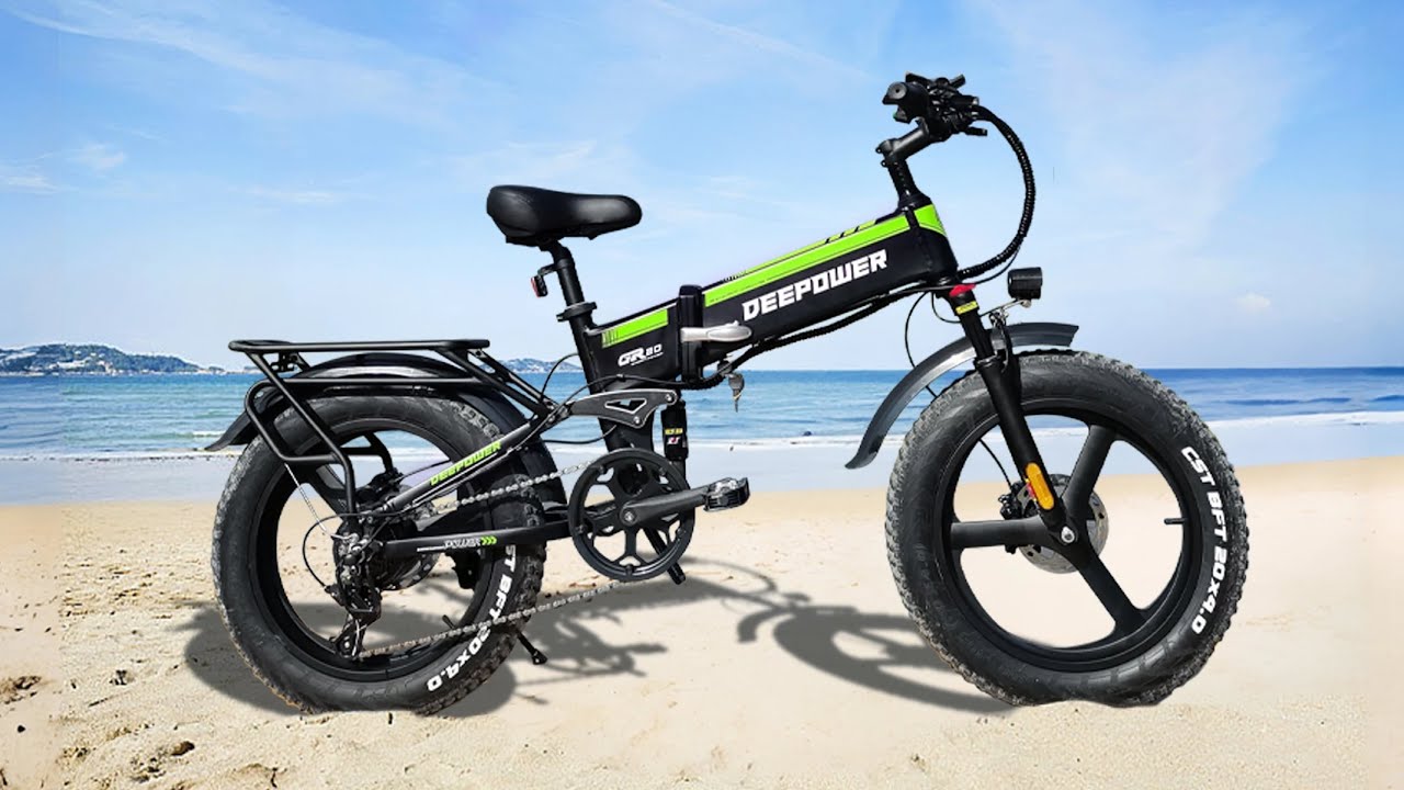 DEEPOWER H20 PRO Electric Bike 2000W 48V 20AH 20 Inch Fat Tire Folding ...