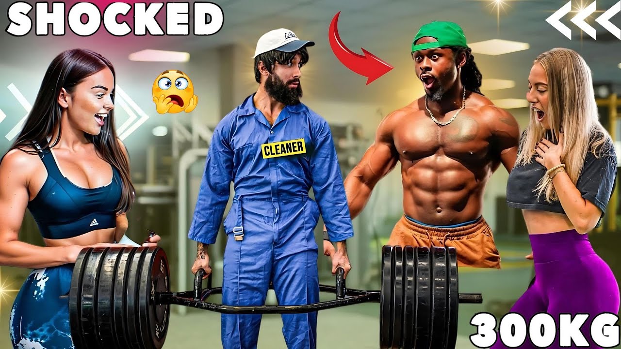 Wow Elite Powerlifter Pranks Worlds Strongest Man with FAKE Weights! 😲 ...