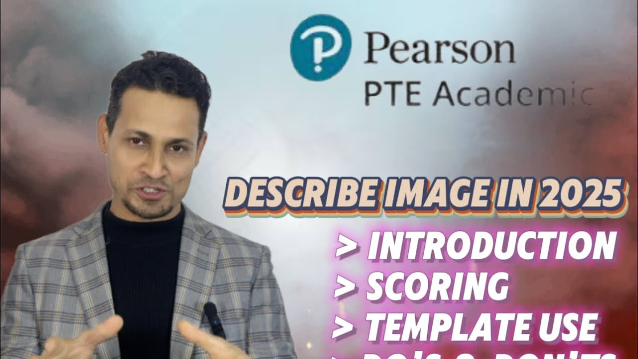 How to improve PTE Describe Image in 2025– Template?? - YouTube