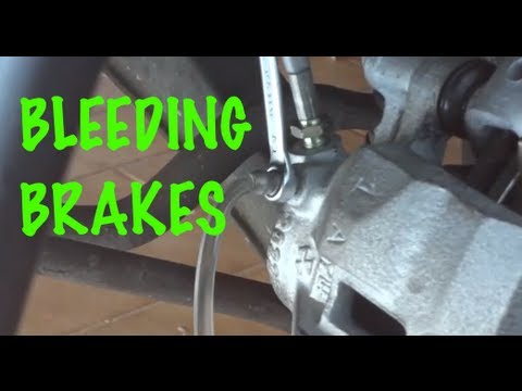 How to rebuild your car brakes (Final Step - Bleed your brakes ...