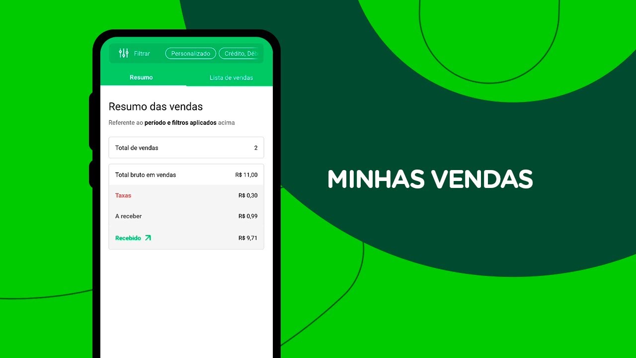 COMO USAR O MINHAS VENDAS NO APP DO TON - YouTube