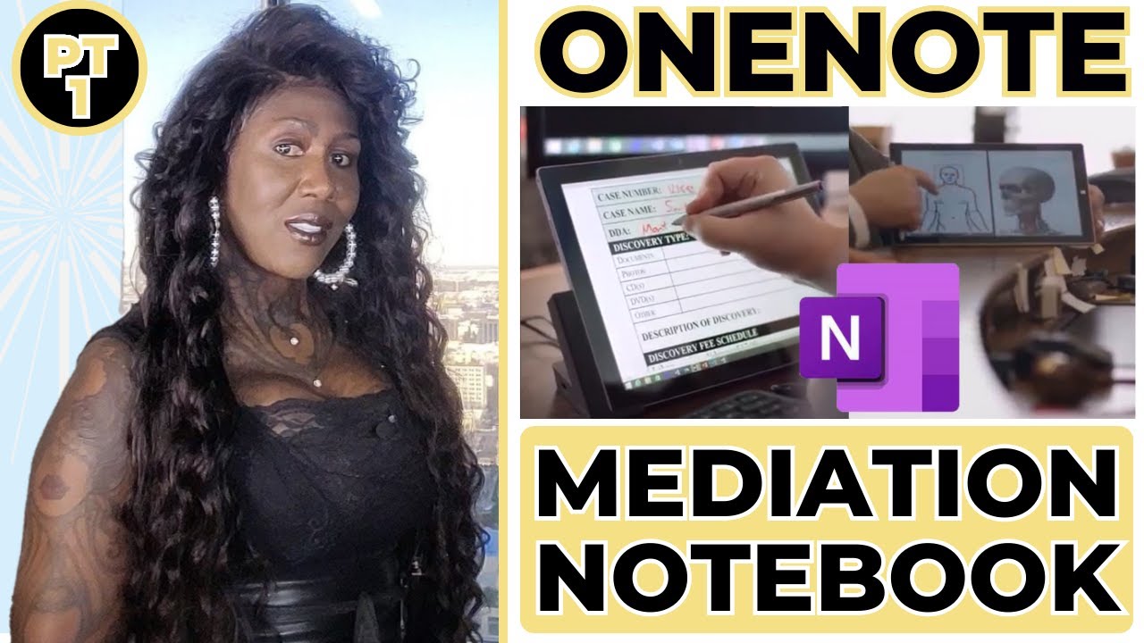 How to Make a OneNote Trial Litigation Mediation Notebook - YouTube