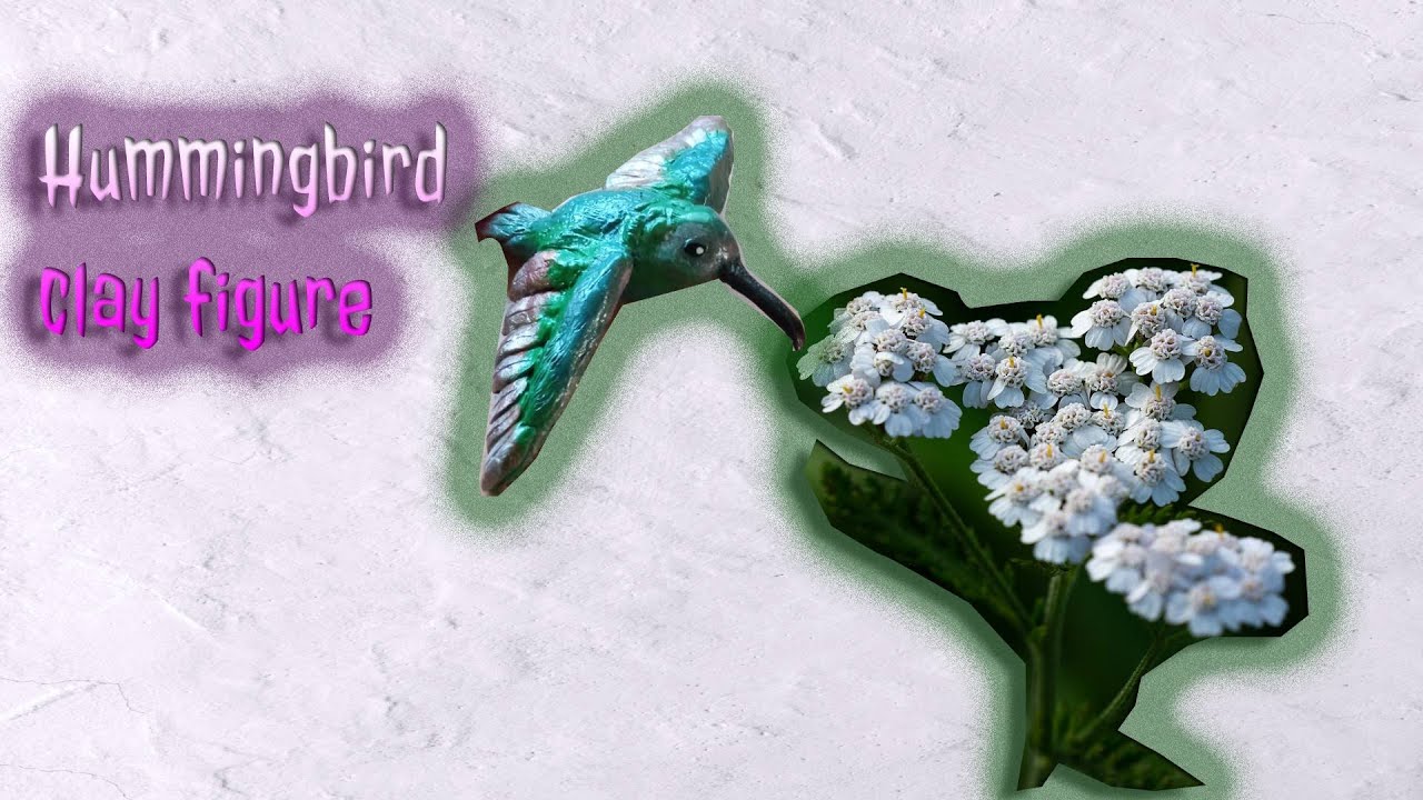 Hummingbird - Clay figure - YouTube