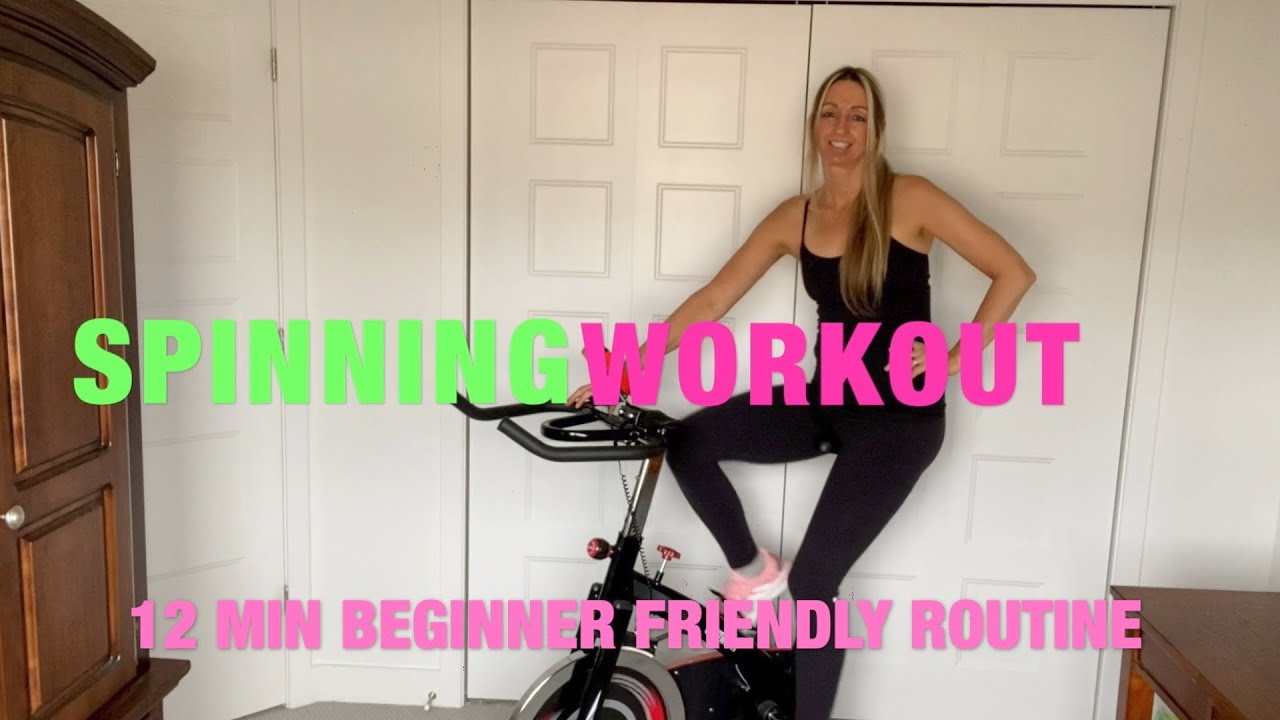 Quick 12 Min Intense Beginner Friendly Spinning Workout | Burn Calories ...